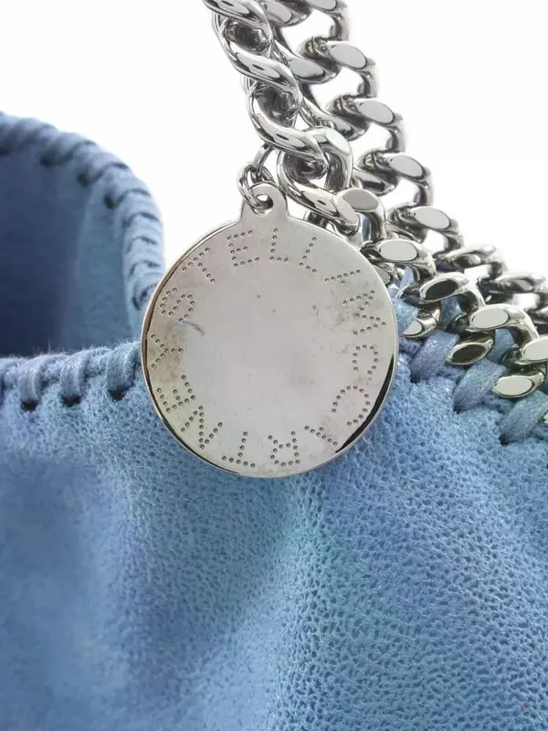 Stella McCartney 2010s Falabella Fold-over Tote Bag - Blue