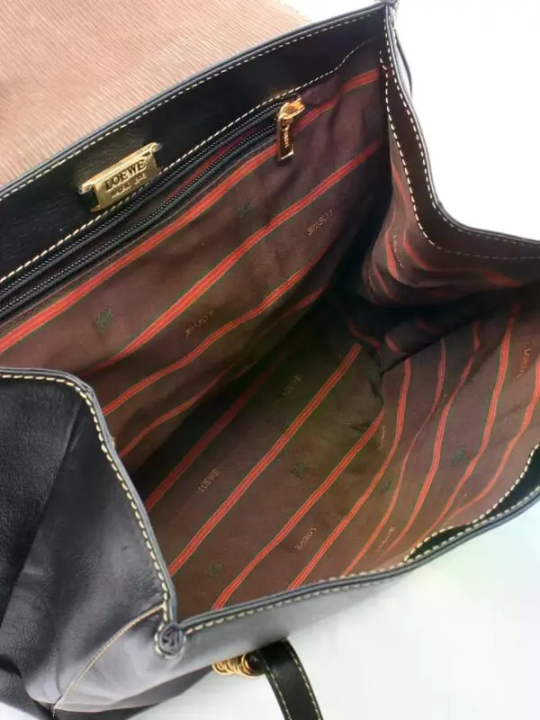 Loewe 2000s Two-tone Shoulder Bag