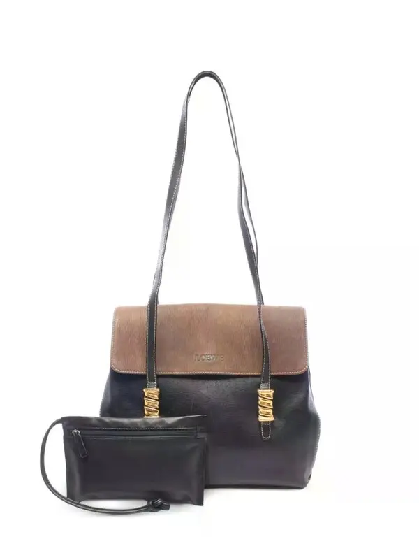 Loewe 2000s Two-tone Shoulder Bag
