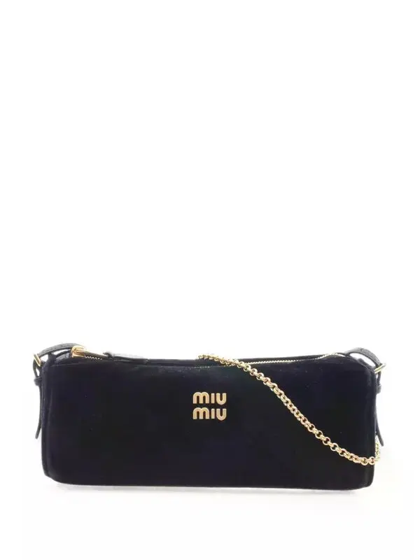Miu Miu 2010s Logo-plaque Tote Bag