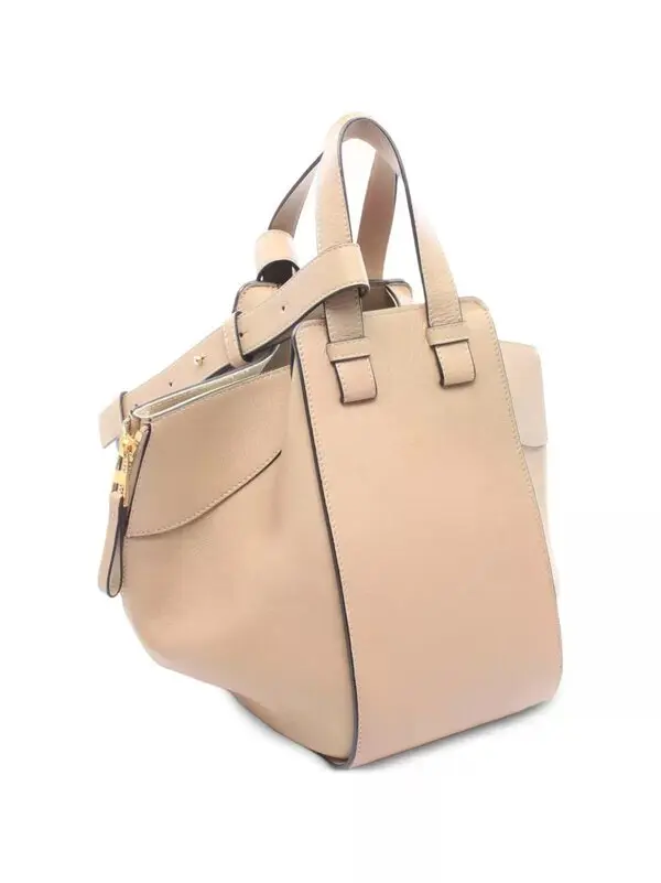 Loewe 2010s Small Hammock Tote Bag - Neutrals