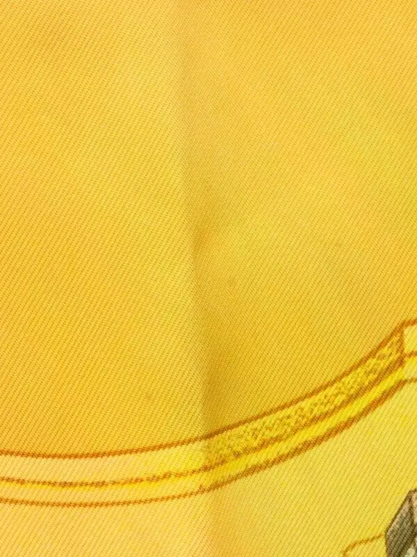 Hermès 2010s Azulejos Silk Scarf