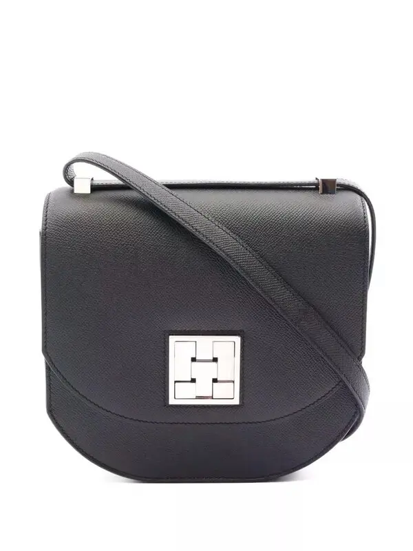 Hermès 2020 Mosaïque Au 24 Shoulder Bag - Black