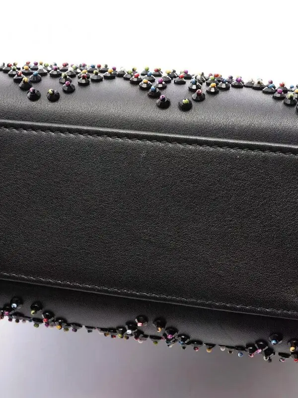 Dior 2010s Mini Lady Beaded Handbag