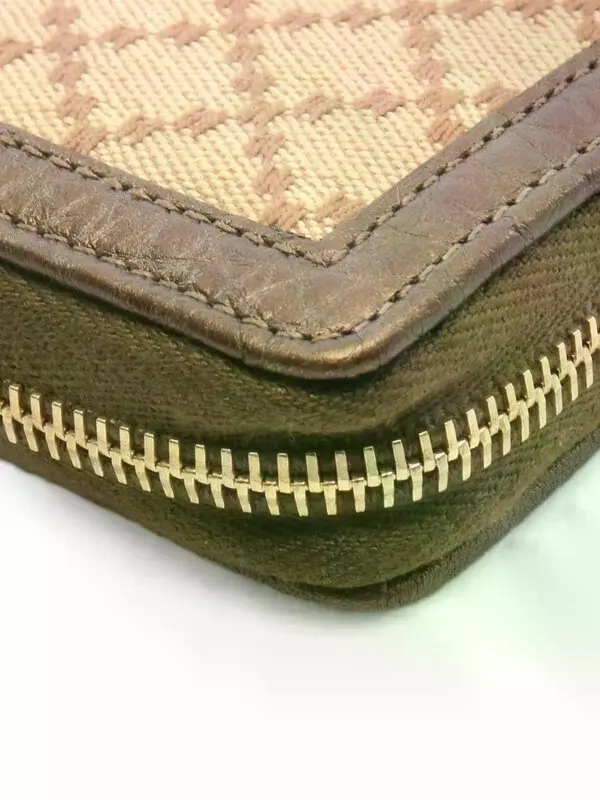 Gucci 2010s Diamante Bamboo Long Wallet
