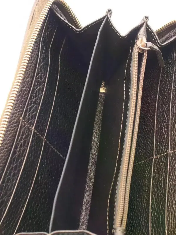 Gucci 2010s Diamante Bamboo Long Wallet