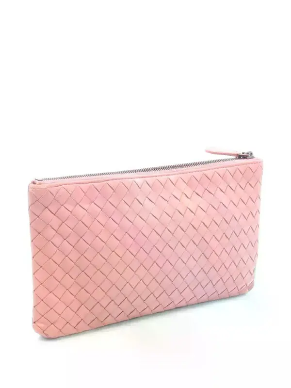 Bottega Veneta 2000s Intrecciato Pouch Bag