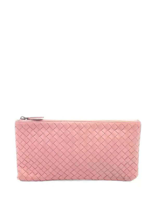 Bottega Veneta 2000s Intrecciato Pouch Bag