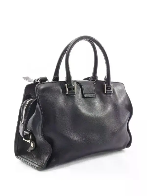 Saint Laurent 2000s Baby Cabas Two-way Tote Bag