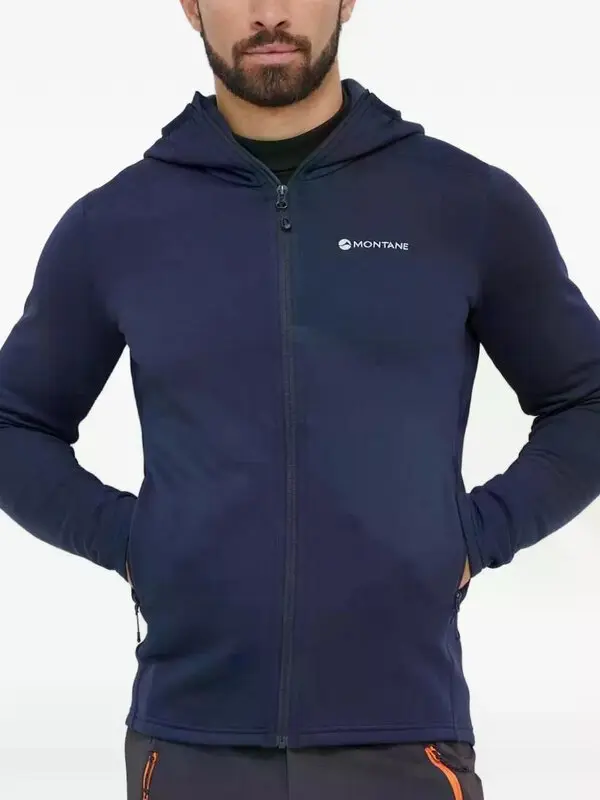 MONTANE Zip-up Hoodie - Blue