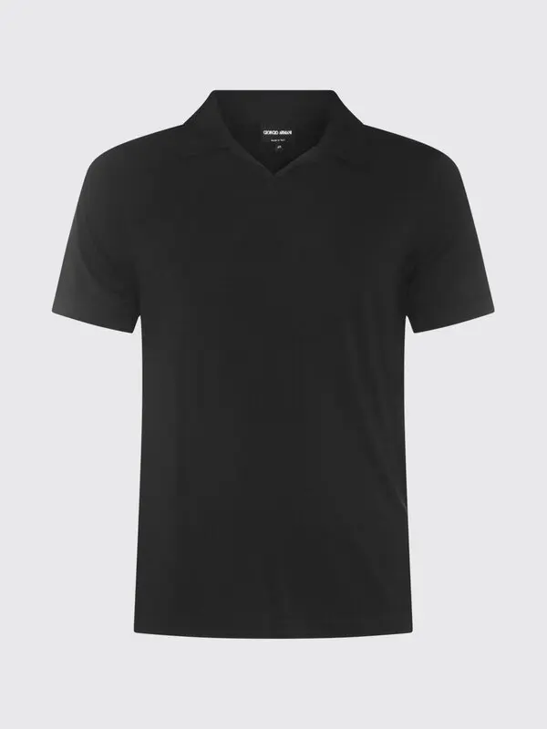 Giorgio Armani Viscose Polo Shirt