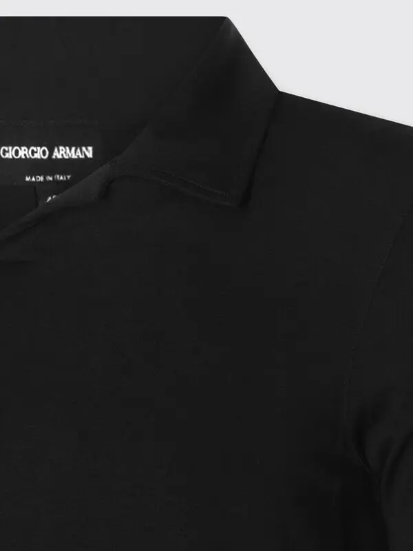 Giorgio Armani Viscose Polo Shirt