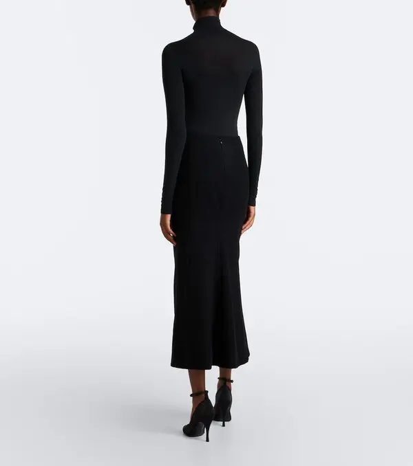 Alaïa Wool Pencil Skirt