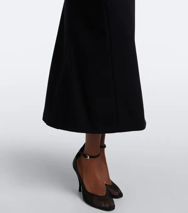 Alaïa Wool Pencil Skirt