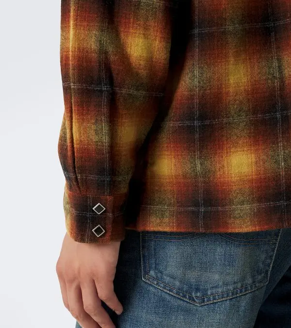 Ralph Lauren Checked Wool-blend Shirt
