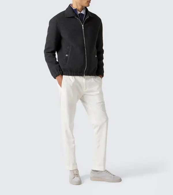 Eleventy Suede Sneakers