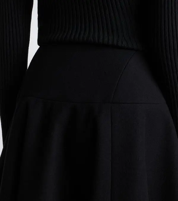 Alaïa Wool Miniskirt