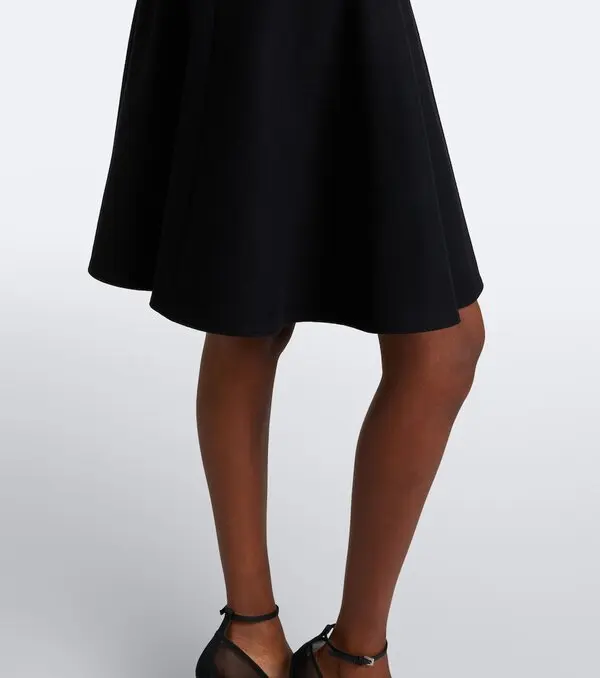 Alaïa Wool Miniskirt