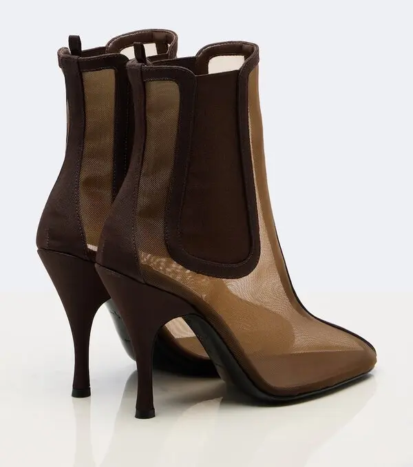 Alaïa Mesh Ankle Boots