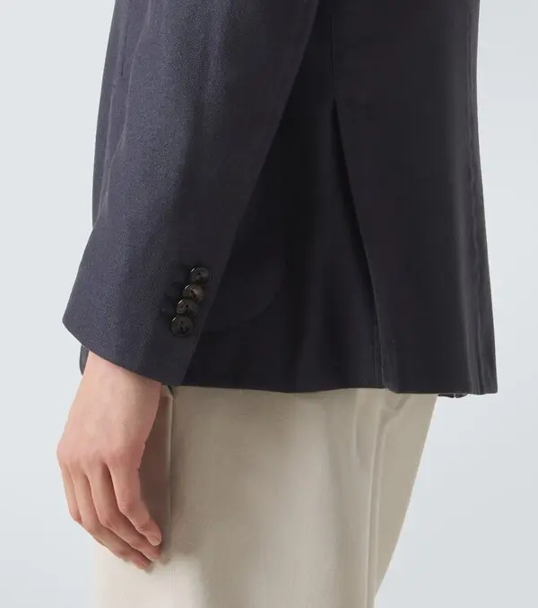 Agnona Silk And Cashmere Blazer