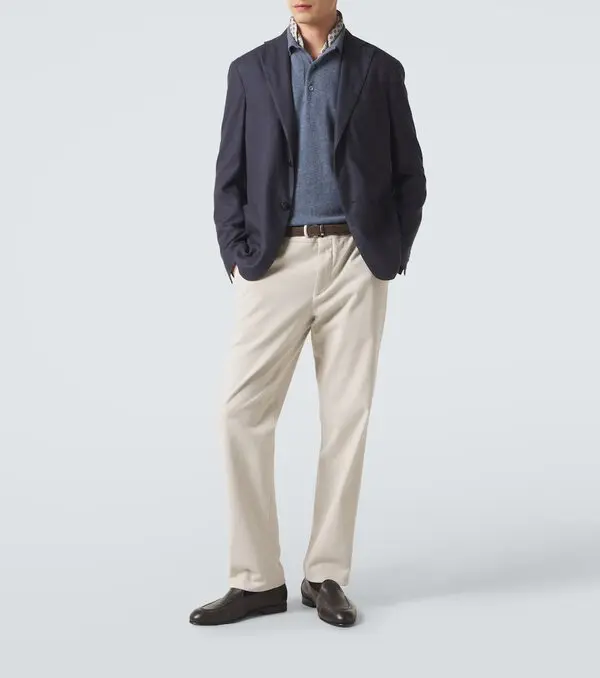 Agnona Silk And Cashmere Blazer