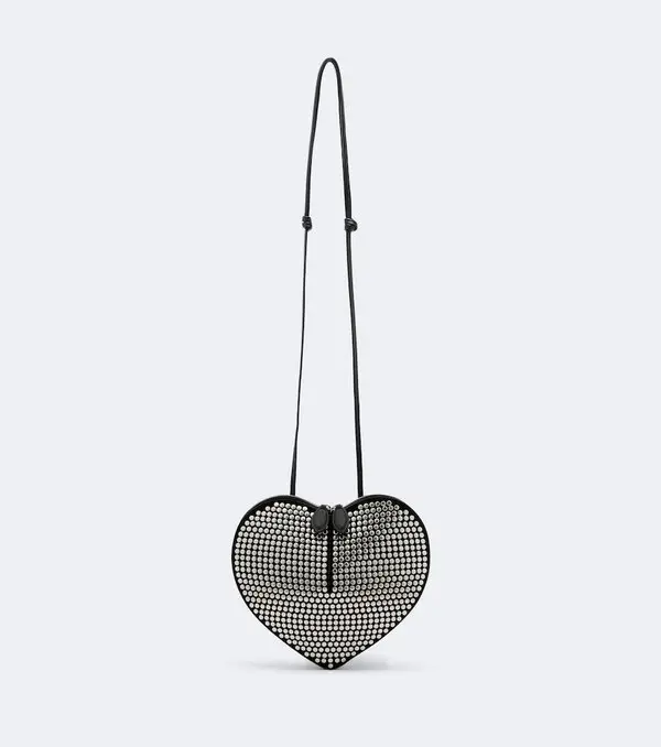 Alaïa Le Cour Studded Leather Shoulder Bag