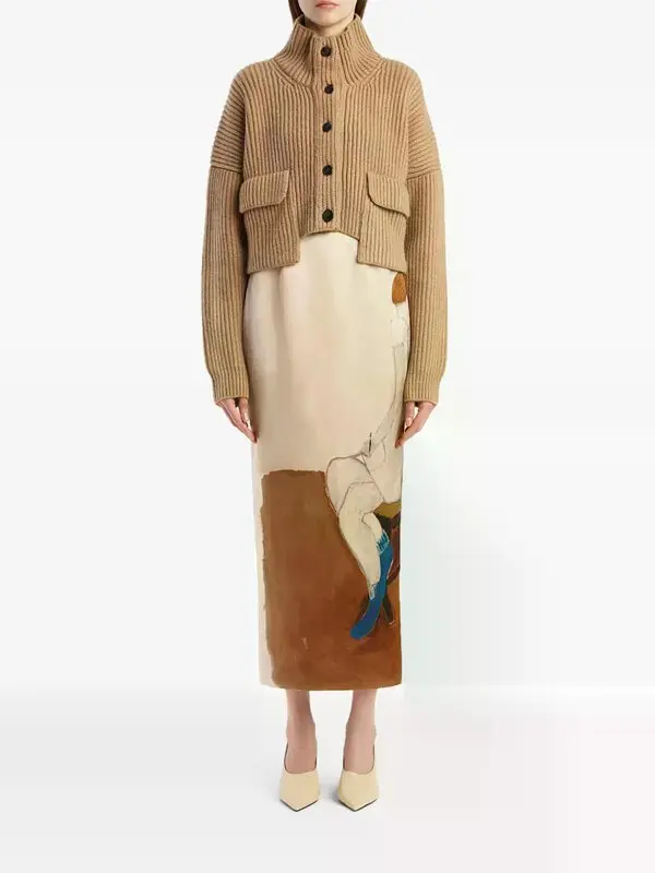 Khaite Eita Cardigan - Brown
