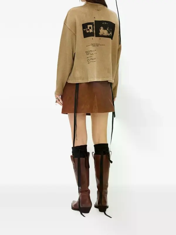 ANN DEMEULEMEESTER Graphic-print Sweater