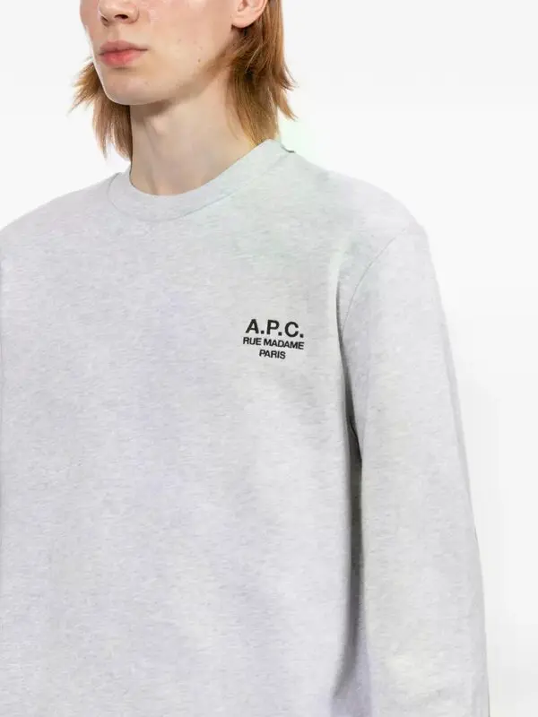 A.p.c. Logo-embroidered Sweatshirt