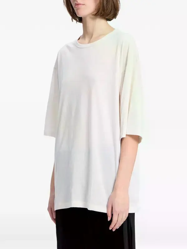 ANN DEMEULEMEESTER Slogan-print Jersey T-shirt