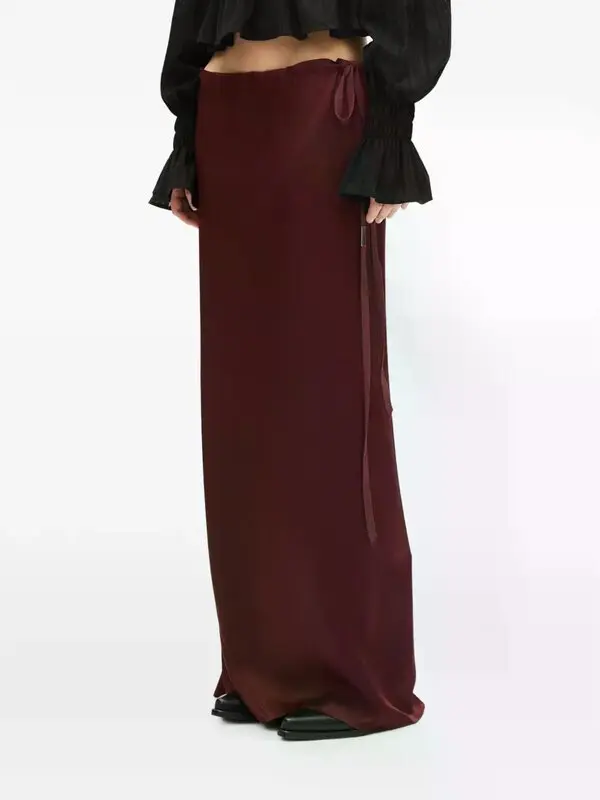 ANN DEMEULEMEESTER Cady Side-tie Skirt