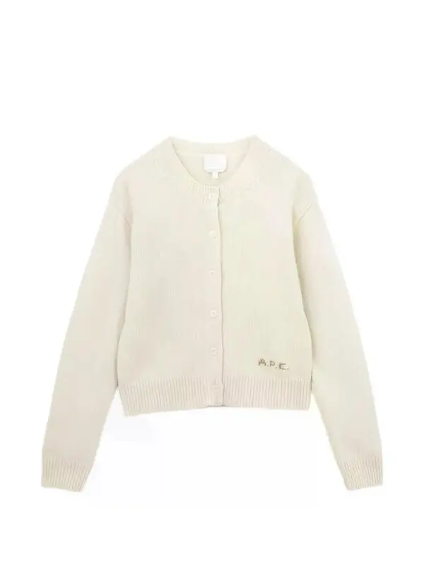 A.p.c. Logo-print Cardigan