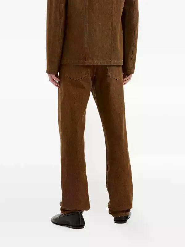MAISON MARGIELA Distressed-effect Straight-leg Jeans