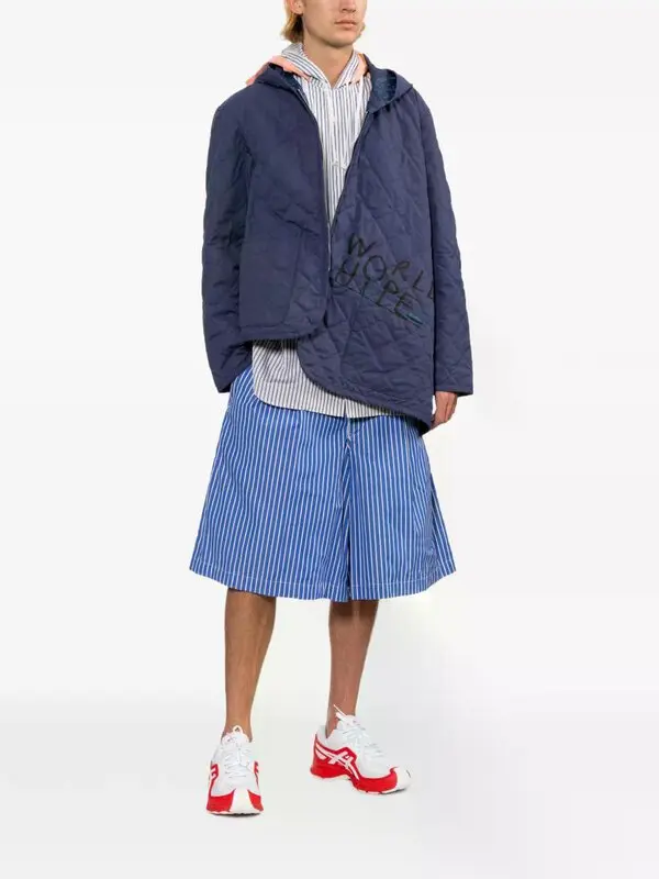 Comme Des Garçons Hooded Quilted Jacket