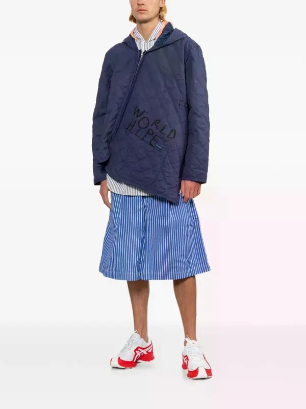 Comme Des Garçons Hooded Quilted Jacket