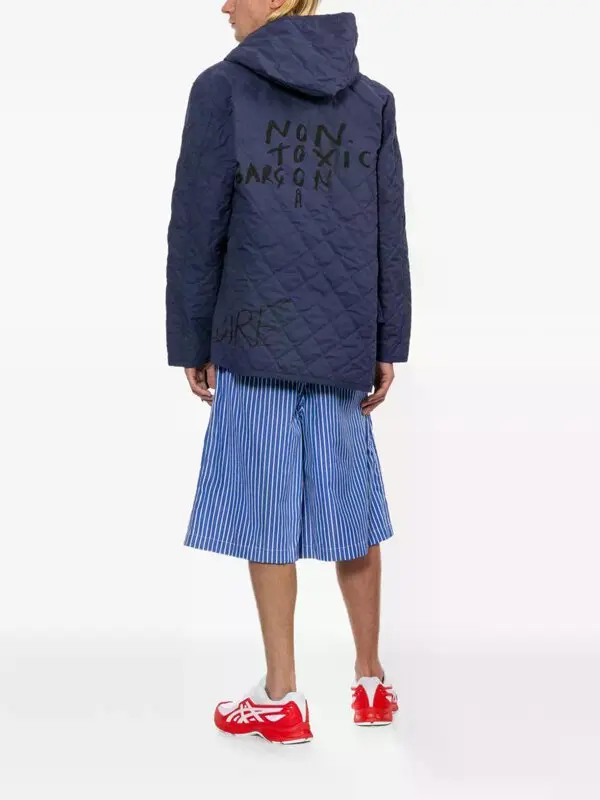 Comme Des Garçons Hooded Quilted Jacket