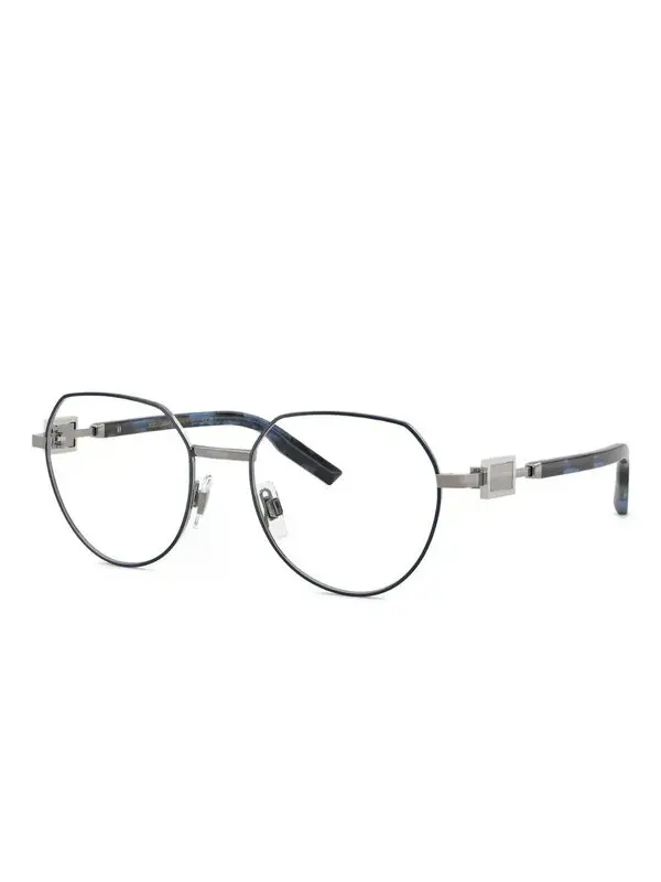 Dolce & Gabbana Round-frame Glasses - Blue