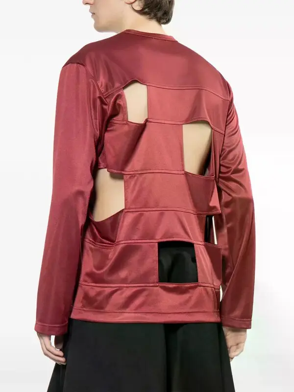 Comme Des Garçons Cut-out T-shirt