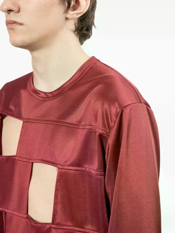 Comme Des Garçons Cut-out T-shirt
