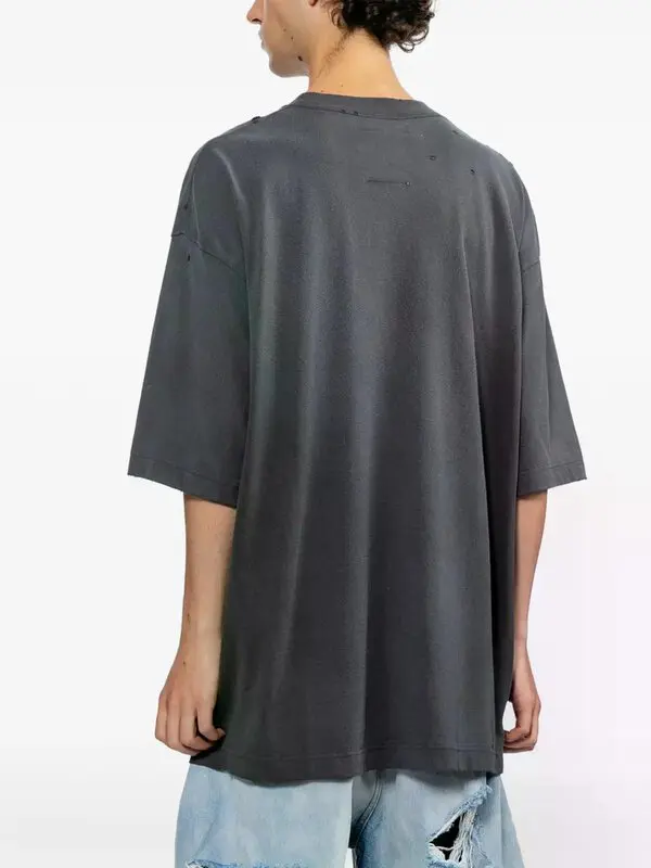 Mihara Yasuhiro Distressed Graphic-print T-shirt