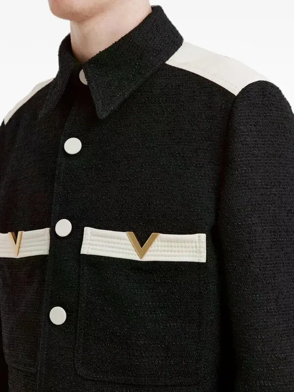 Valentino Garavani Vlogo Signature Tweed Jacket