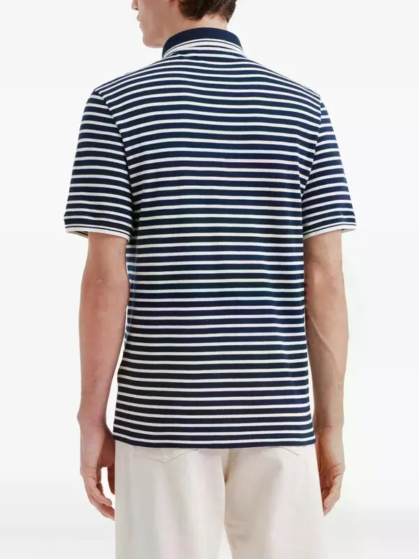 Valentino Garavani Cotton Piqué Polo With Vlogo Patch