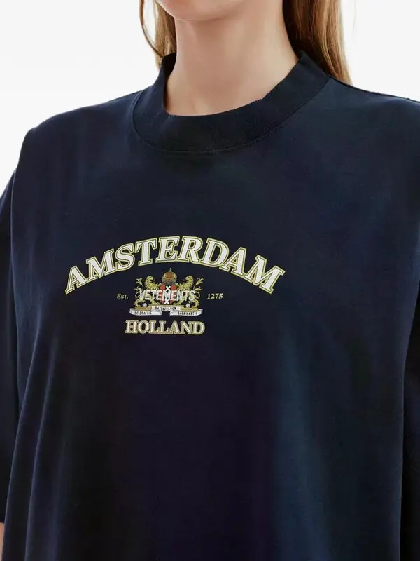 Vetements Graphic-print Oversized T-shirt