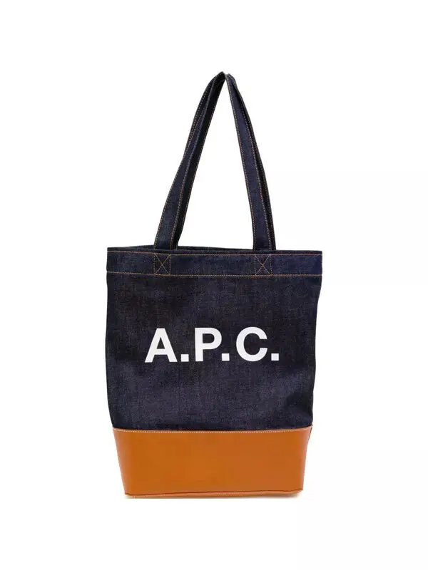 A.p.c. Axel Tote Bag - Blue