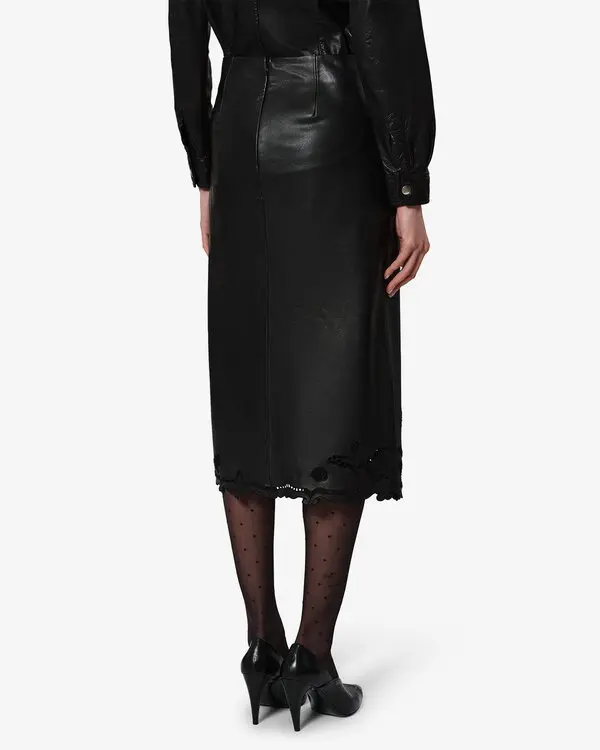Isabel Marant Étoile Fulsa Leather Skirt
