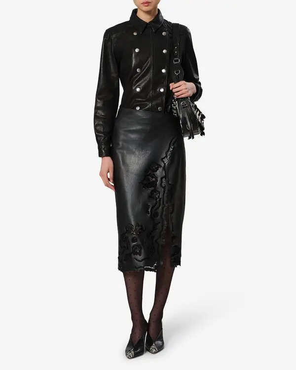 Isabel Marant Étoile Fulsa Leather Skirt