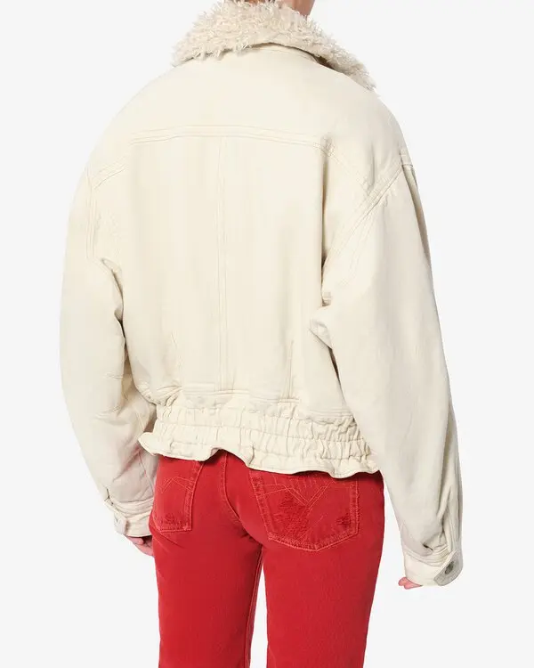 Isabel Marant Étoile Valineo Denim Jacket - Ecru