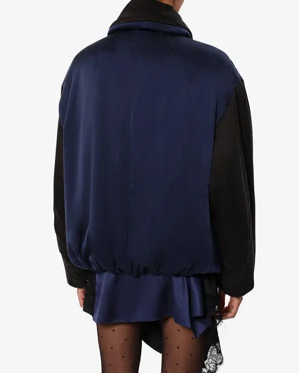 Isabel Marant Étoile Bleza Silk Coat