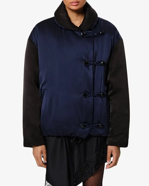 Isabel Marant Étoile Bleza Silk Coat