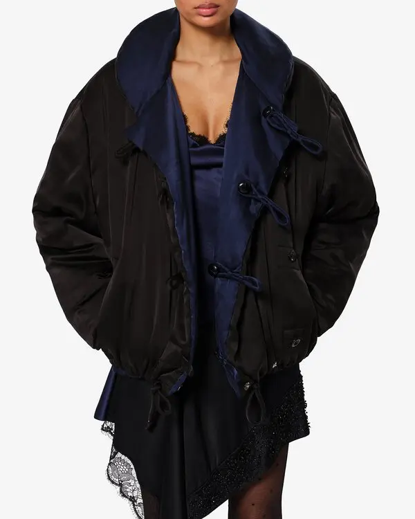 Isabel Marant Étoile Bleza Silk Coat